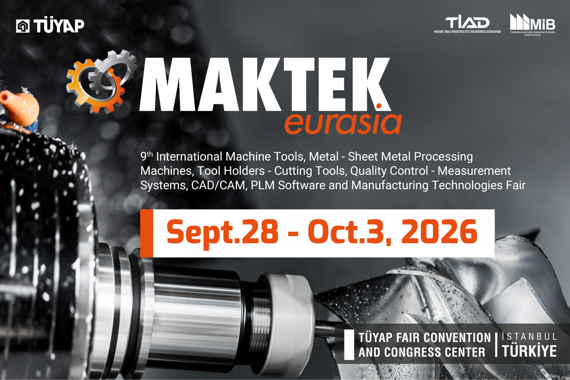 MAKTEK Eurasia 2026 - MİB - Makina İmalatçıları Birliği